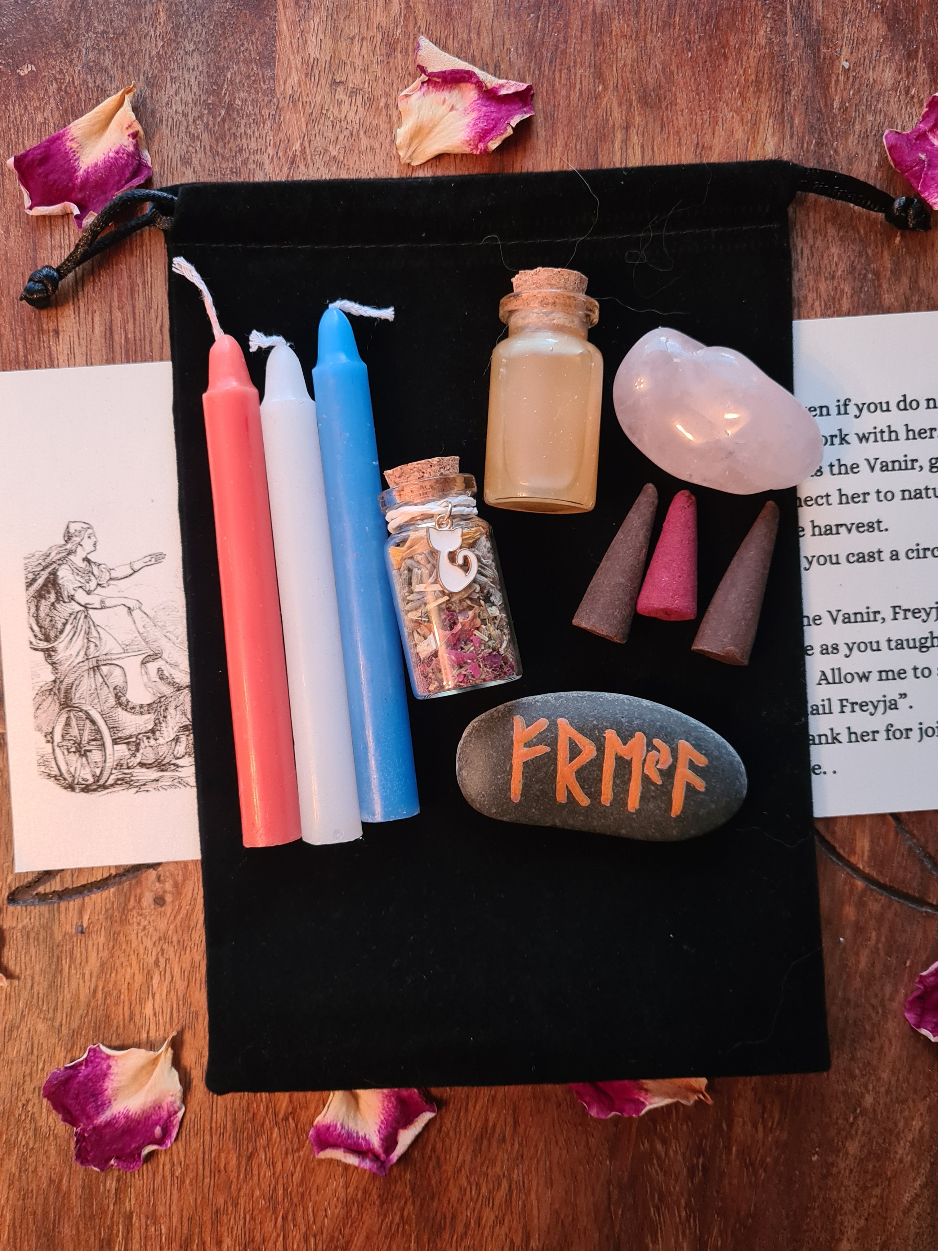 Goddess Freya Ritual Kit – The Piscean Goddess