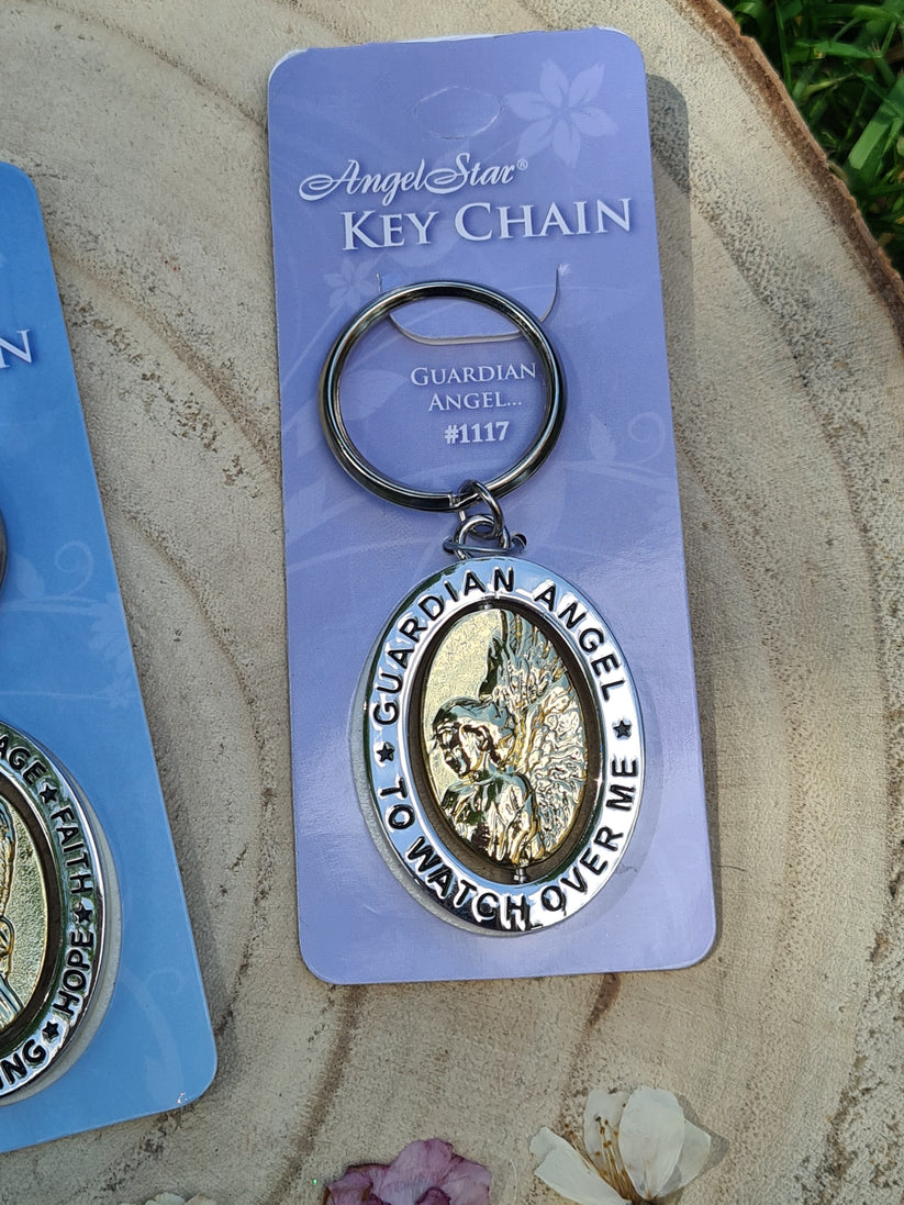 Angel Spinner Keyring ~ Guardian Angels ~ Hope and Courage ~ – The ...